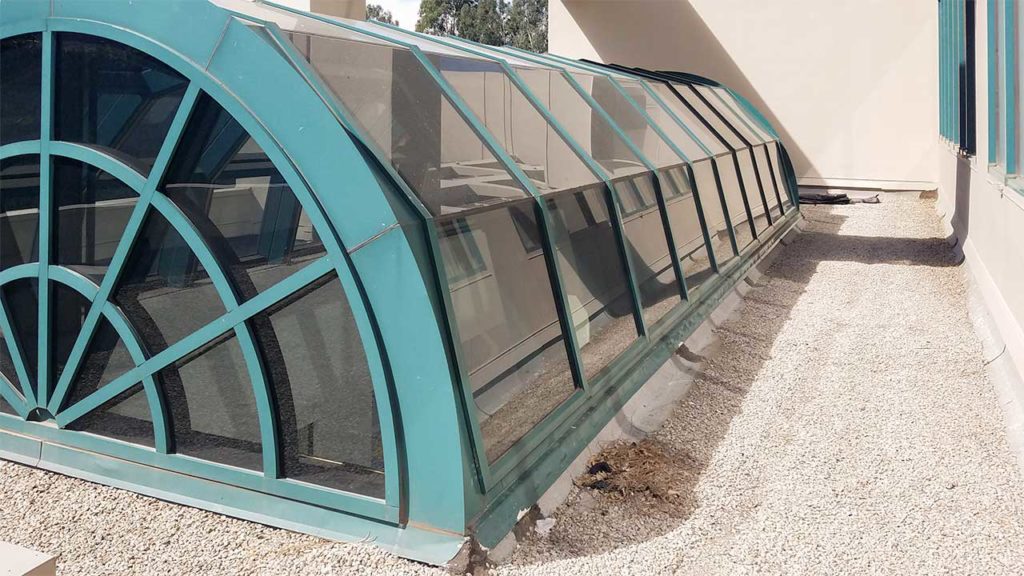 Custom Glass Skylights – Industrial Ladder and Scaffolding, Inc.